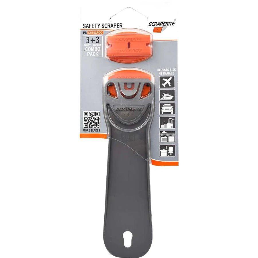 Scraperite | Tradesman | Safety Scraper w/6 Blades